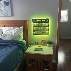 Baseball Card Display Shelf, Trading Card Wall Display, Sport Card ...