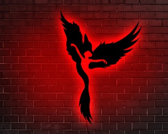 Phoenix Neon Light - Etsy