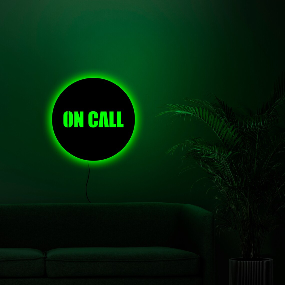 On Call Sign on Call Led on Call Light Call in Progress - Etsy