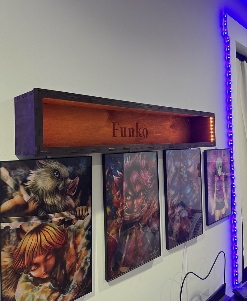 Custom Neon Shelf, Neon Display Shelf, Led Display Shelf Display Case ...