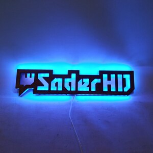 Gamer Tag Led Sign Gamer Tag Neon Sign Gamer Tag Light Sign - Etsy