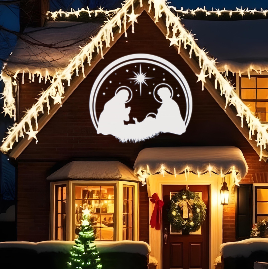 Nativity Scene Projector, Christmas Projector Lights, Christmas Scene ...