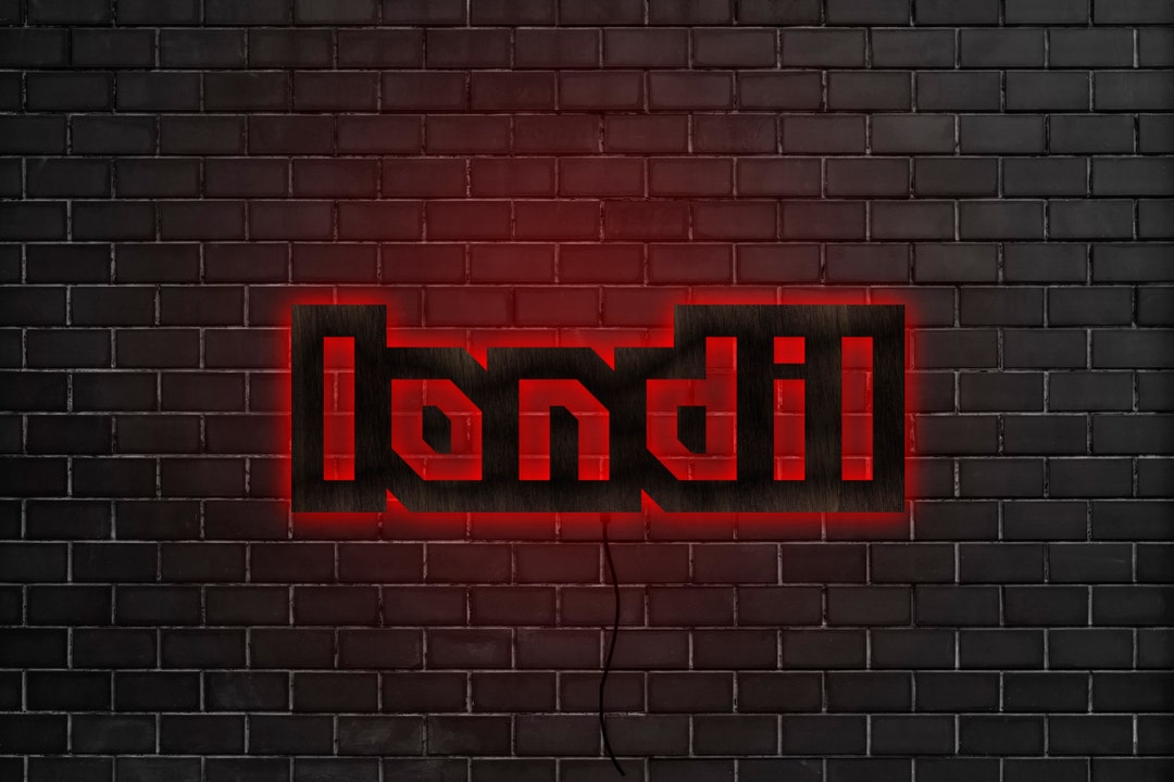Gamer Tag Neon Sign, Gamer Tag Led Sign, Gamer Tag for Twitch, Gamer ...