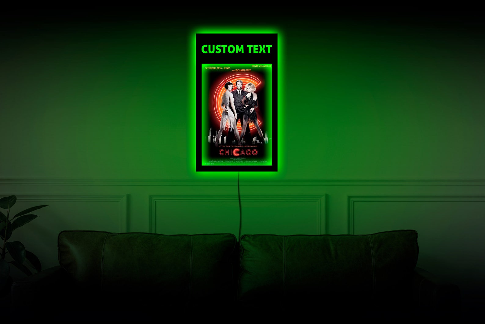 Movie Poster Neon Sign, Movie Poster Neon Light, Movie Poster Light Box ...