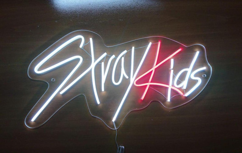 Stray Kids Neon Sign, Stray Kids Light Sign, K-pop Neon Sign, Stray ...