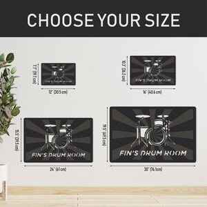 Drum Room Neon Sign, Drum Kit Neon Sign, Drum Led Sign, Drum Light Led ...