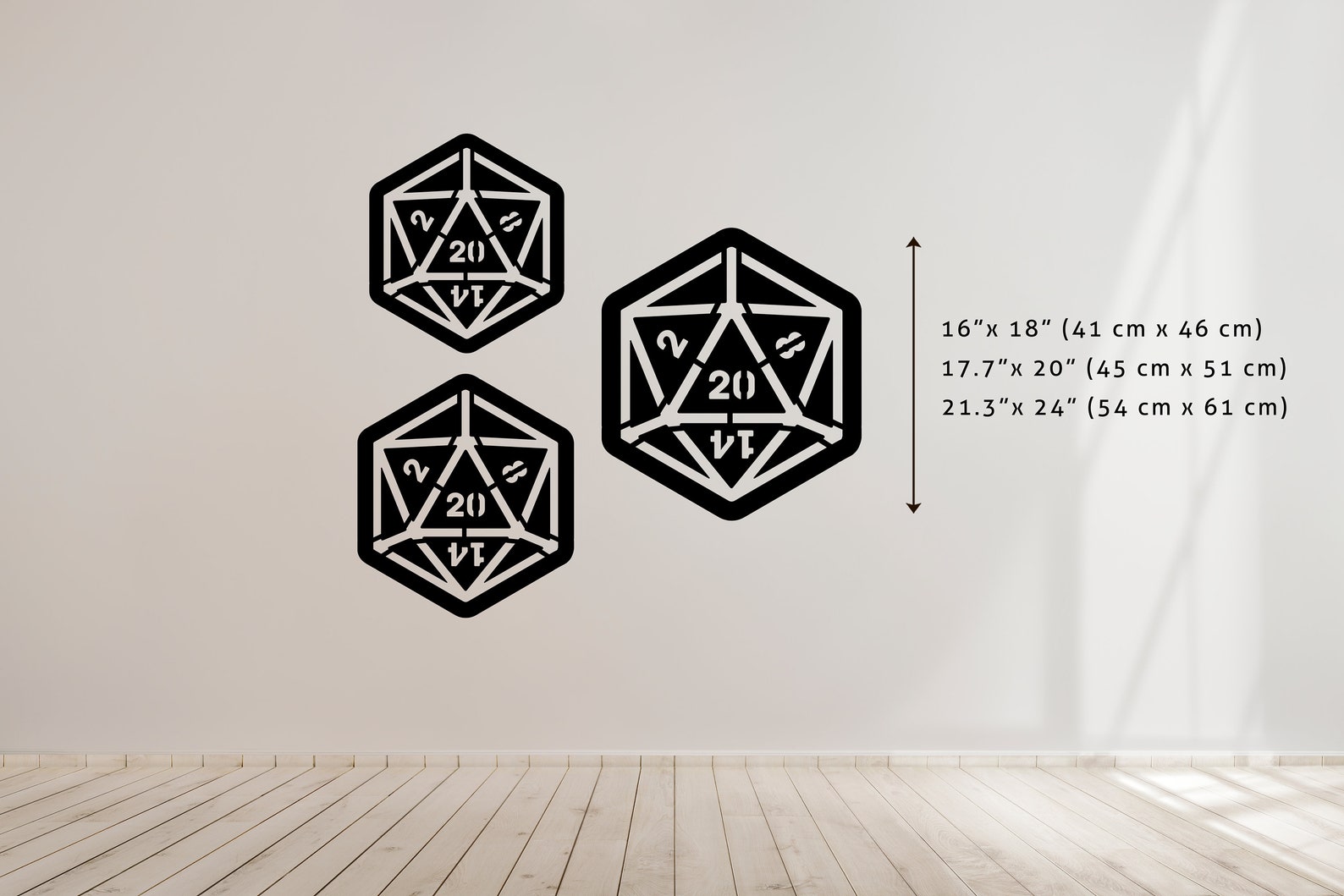 Dice Neon Light, Dice Led Sign, 20 Sided Die Edge Lit LED Sign ...