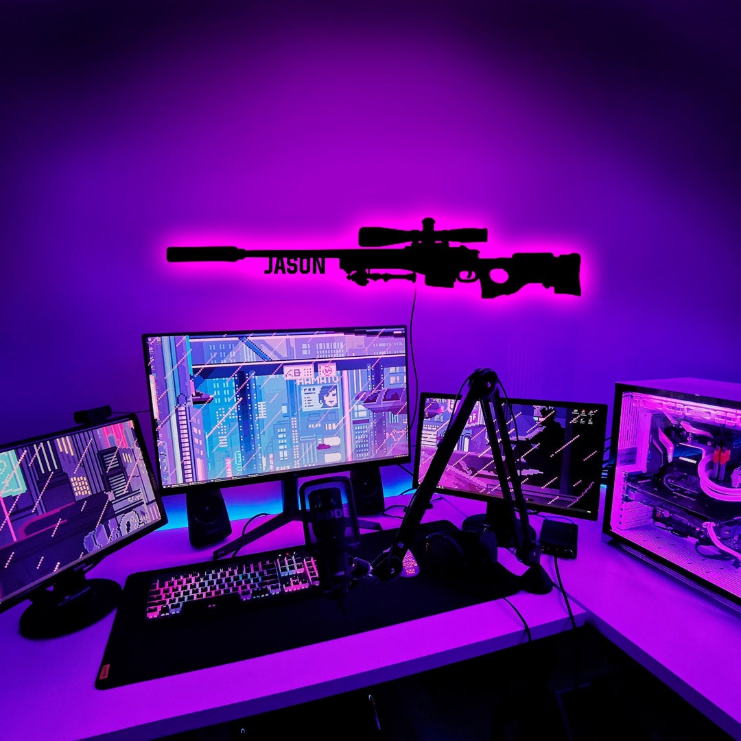 Gamer Room Neon Sign, Gamer Room Lights, Gameroom Sign, Video Games ...