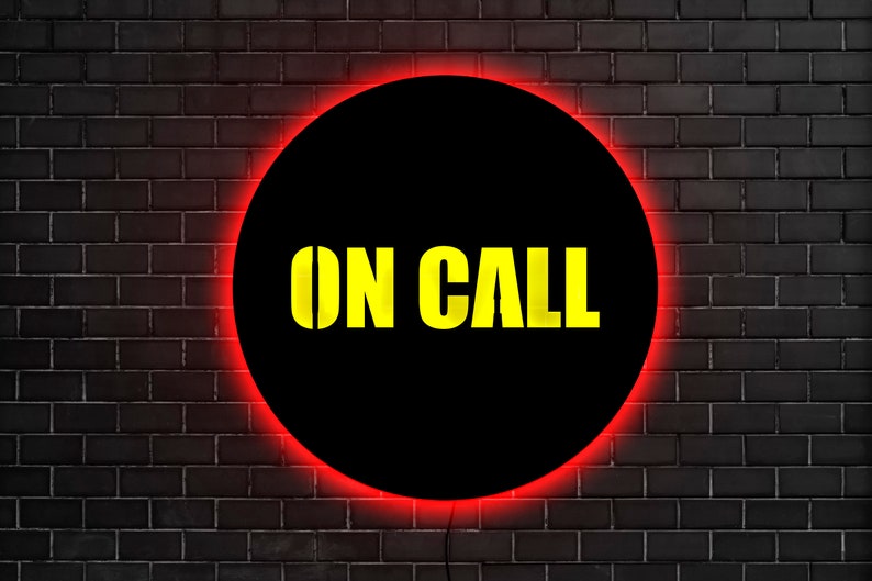 On Call Sign, on Call Led, on Call Light, Call in Progress Sign, on A ...