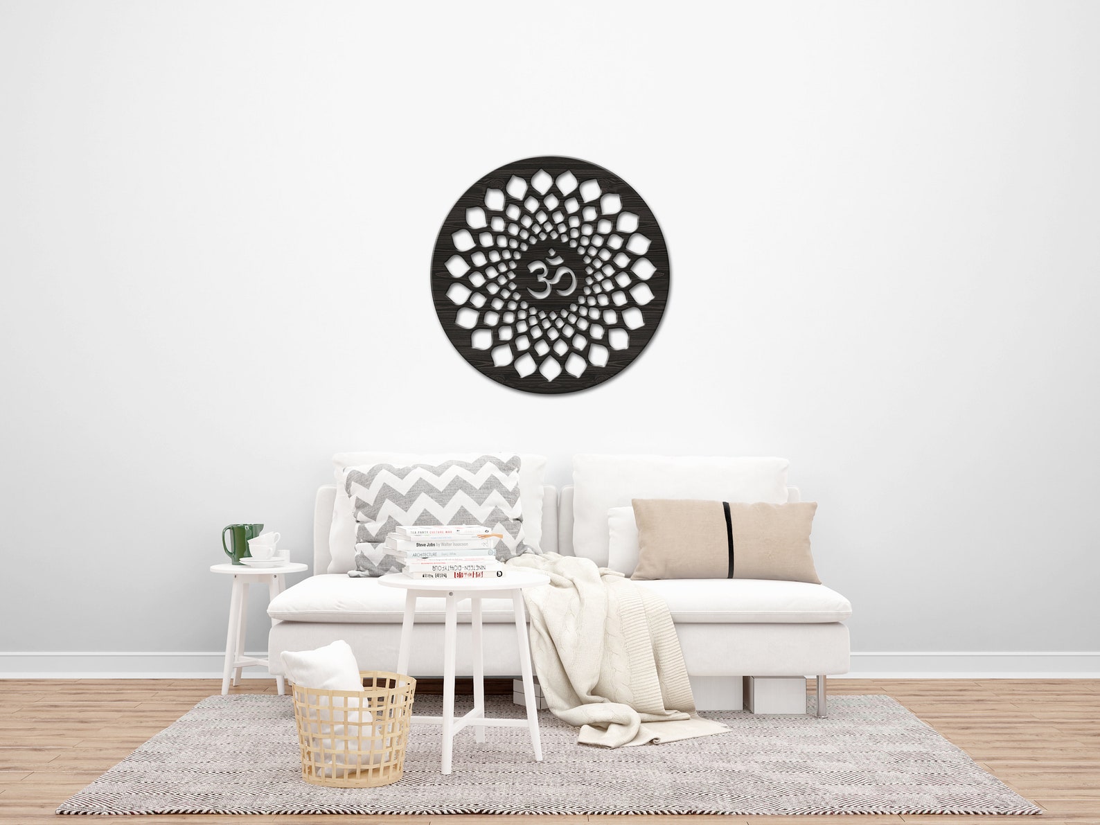 Om Wall Art, Om Wall Hanging, Ohm Wall Decor, Wood Om Symbol, Om Wall ...