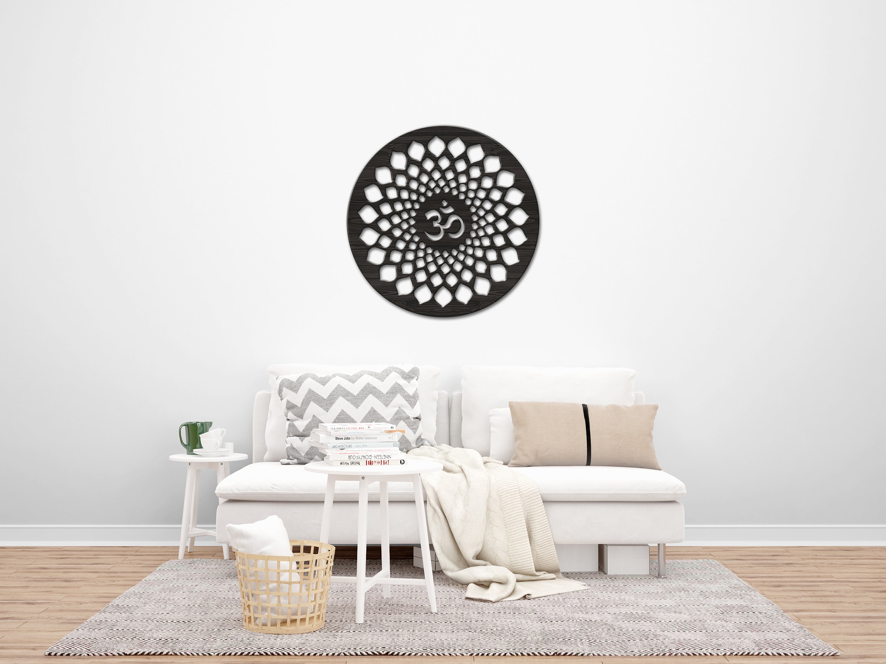 Om Wall Art, Om Wall Hanging, Ohm Wall Decor, Wood Om Symbol, Om Wall ...