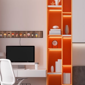 Custom Neon Shelf Neon Display Shelf Display Case Light Up | Etsy