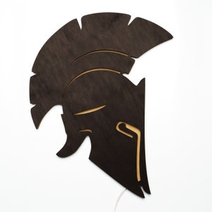 Spartan Neon Sign, Spartan Helmet Neon Sign, Spartan Led Sign, Spartan ...