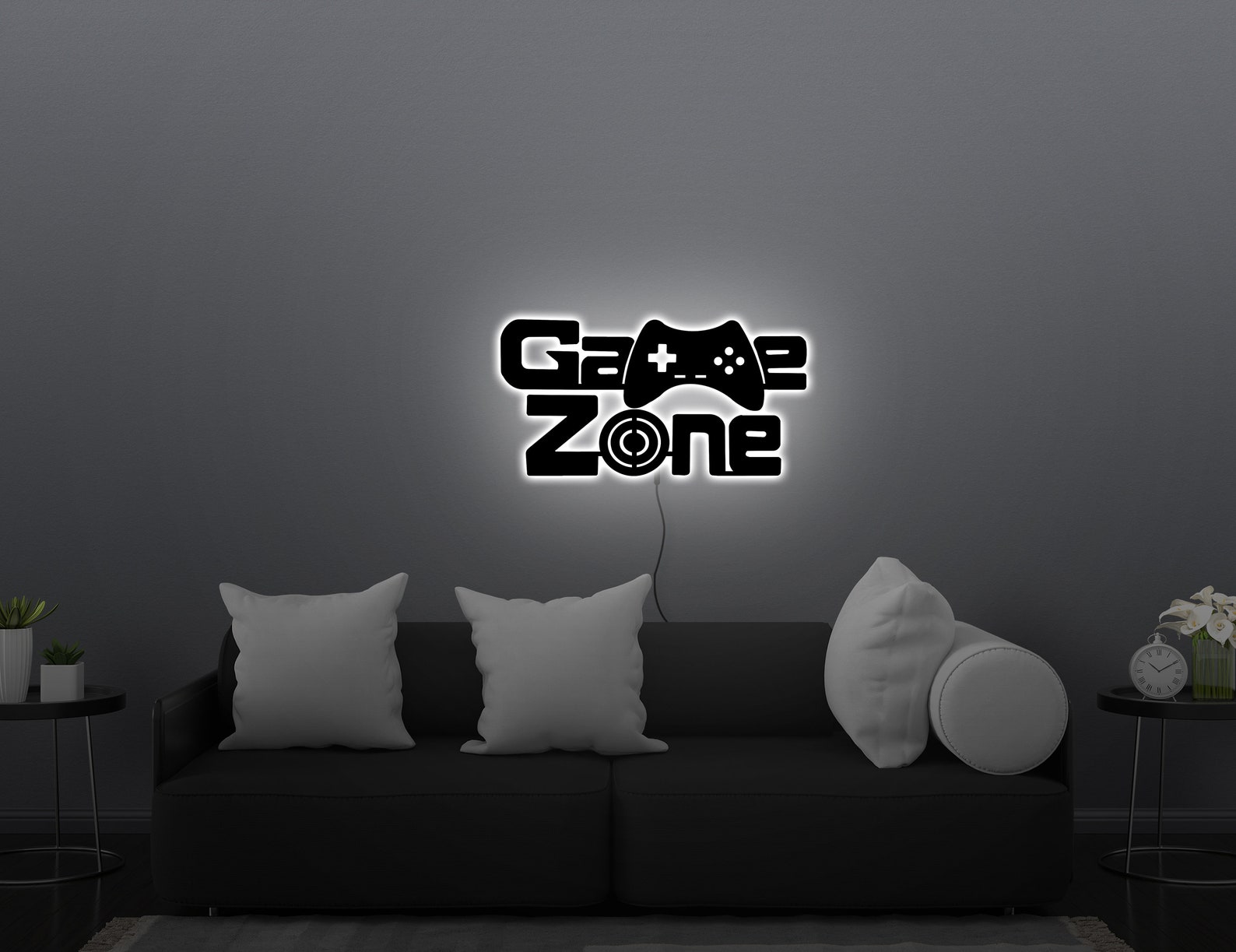 Game Zone Neon Sign Game Zone Wall Sign Game Zone Led Sign | Etsy