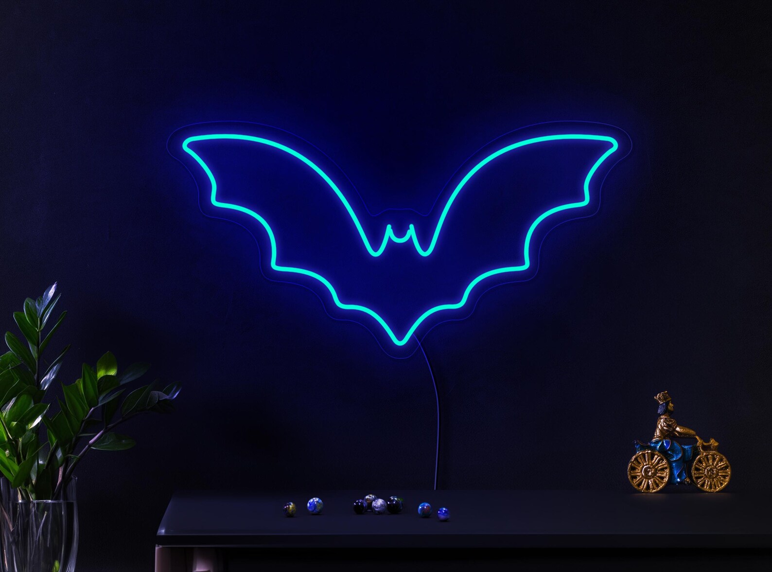 Bat Neon Sign, Flying Bat Sign, Bat Led Sign, Halloween Neon Sign Decor ...