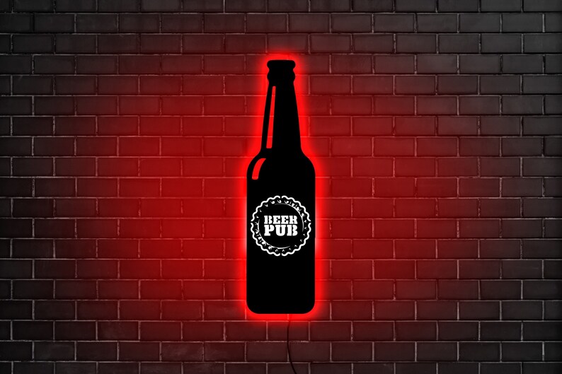 Custom Beer Sign Lighted Beer Neon Sign Beer Neon Lights - Etsy