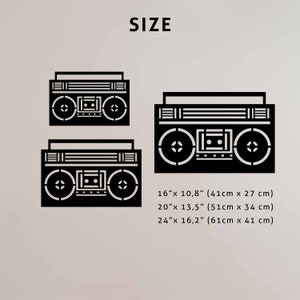 Boombox Neon Sign, Boombox Led Light, Cassette Tape Player Led, Music ...