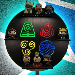 Figure Display Shelf, Custom Display Shelf With Led, Led Display Shelf ...