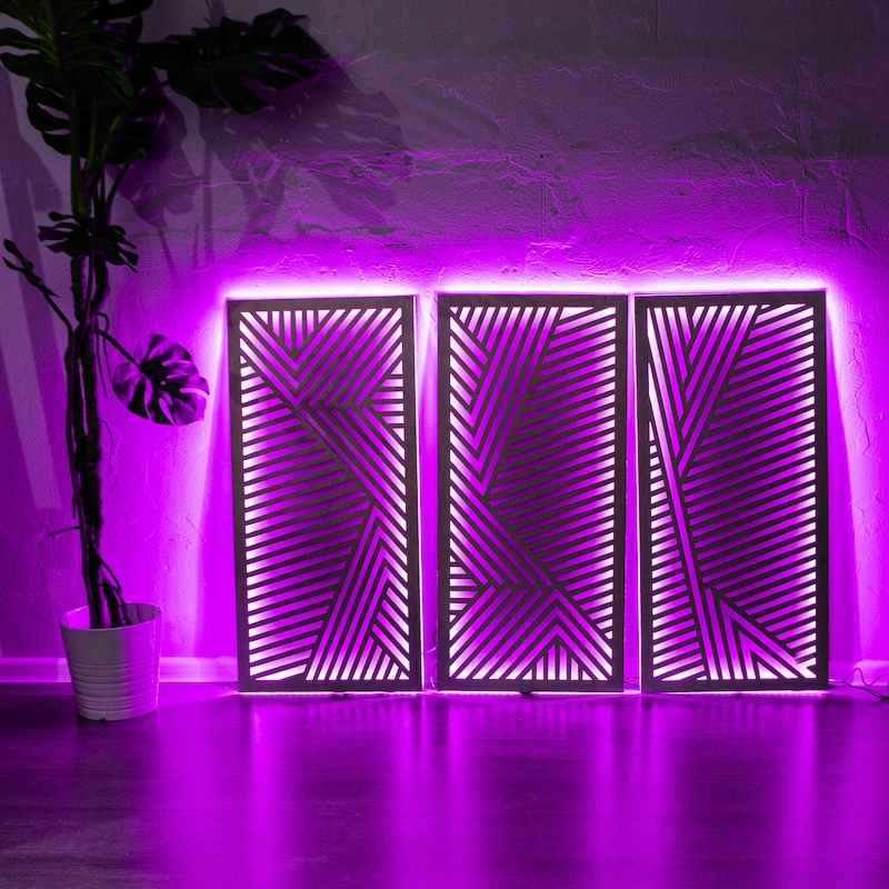 Lighted Wall Art - Etsy