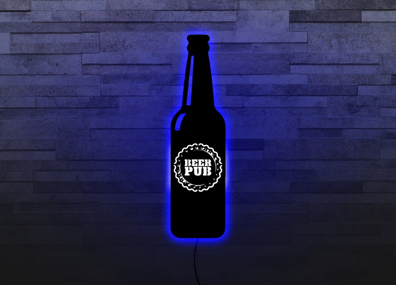 Custom Beer Sign Lighted Beer Neon Sign Beer Neon Lights - Etsy