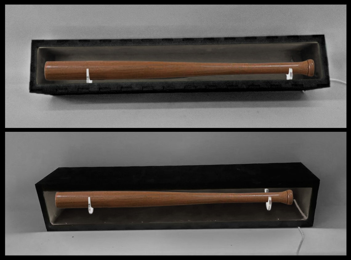 Custom Baseball Bat Display Case Neon Display Case Baseball | Etsy