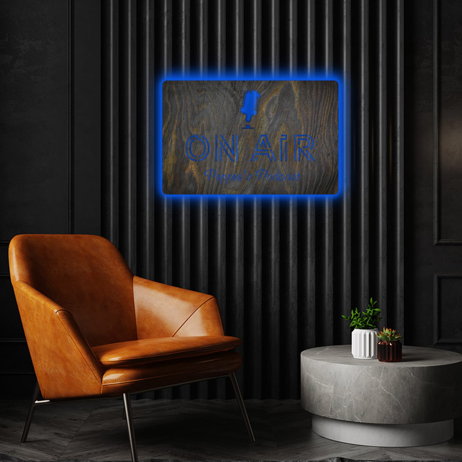 Podcast Neon Sign, Podcast Lighting, on Air Neon Sign, Recording Led ...