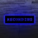 Recording Studio Light up Sign, Wall Mount Music Studio Light ...