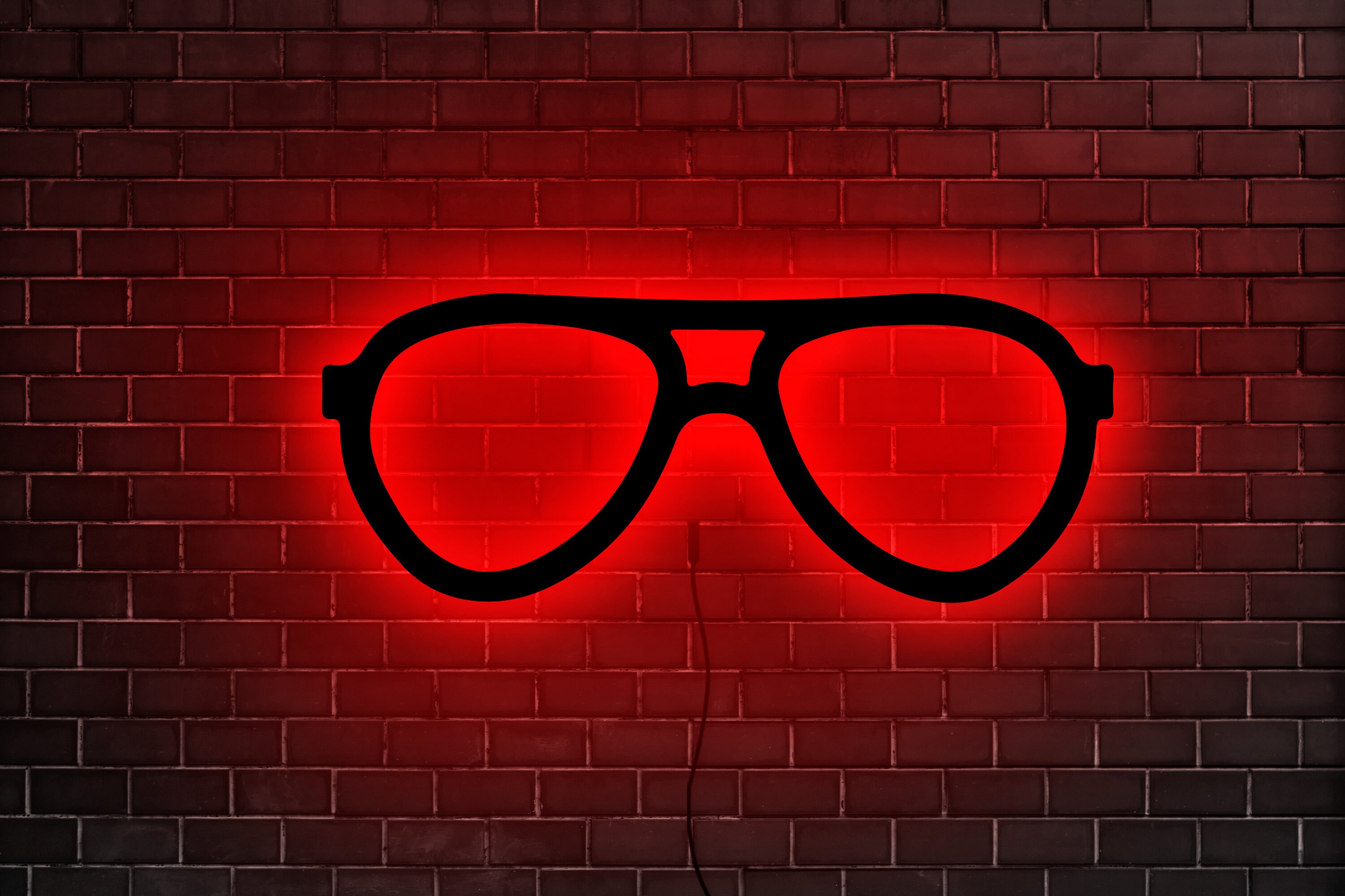 Sunglasses Wall Decor Led, Sunglasses Wall Art, Sunglasses Neon Sign ...