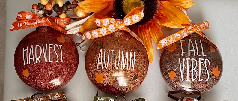 Fall Autumn Rae Dunn Inspired Leaves Harvest Fall Vibes - Etsy