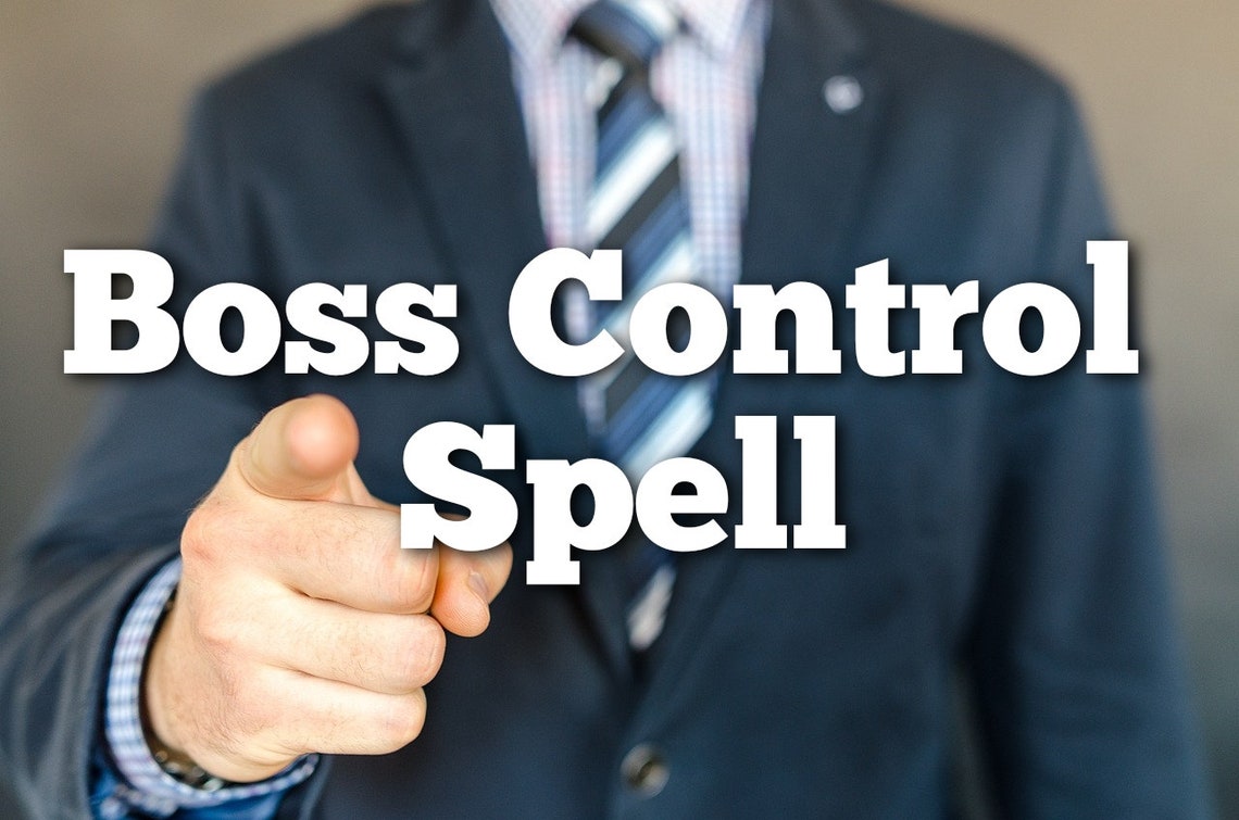 Boss Control Spell, Boss Control, Candle Service, Altar Service ...