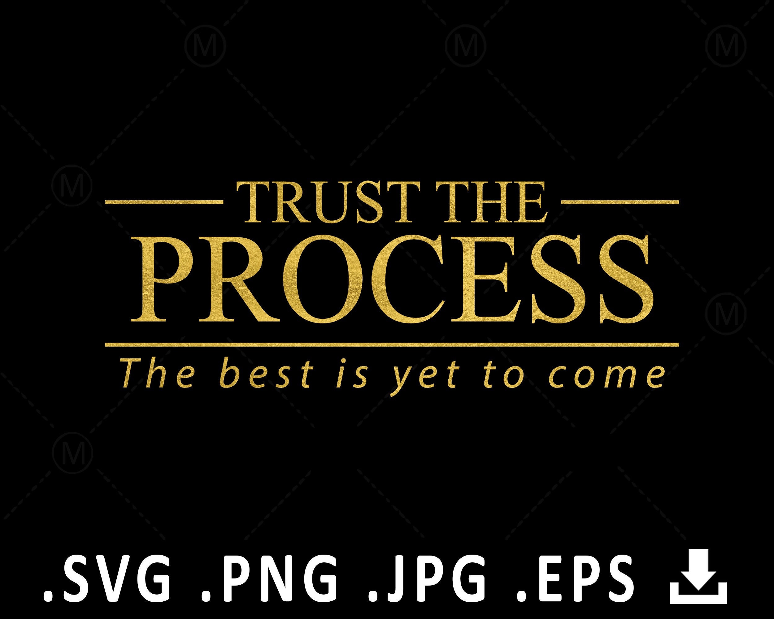 Trust the Process SVG Hustle Svg Mother Hustler Svg - Etsy Australia