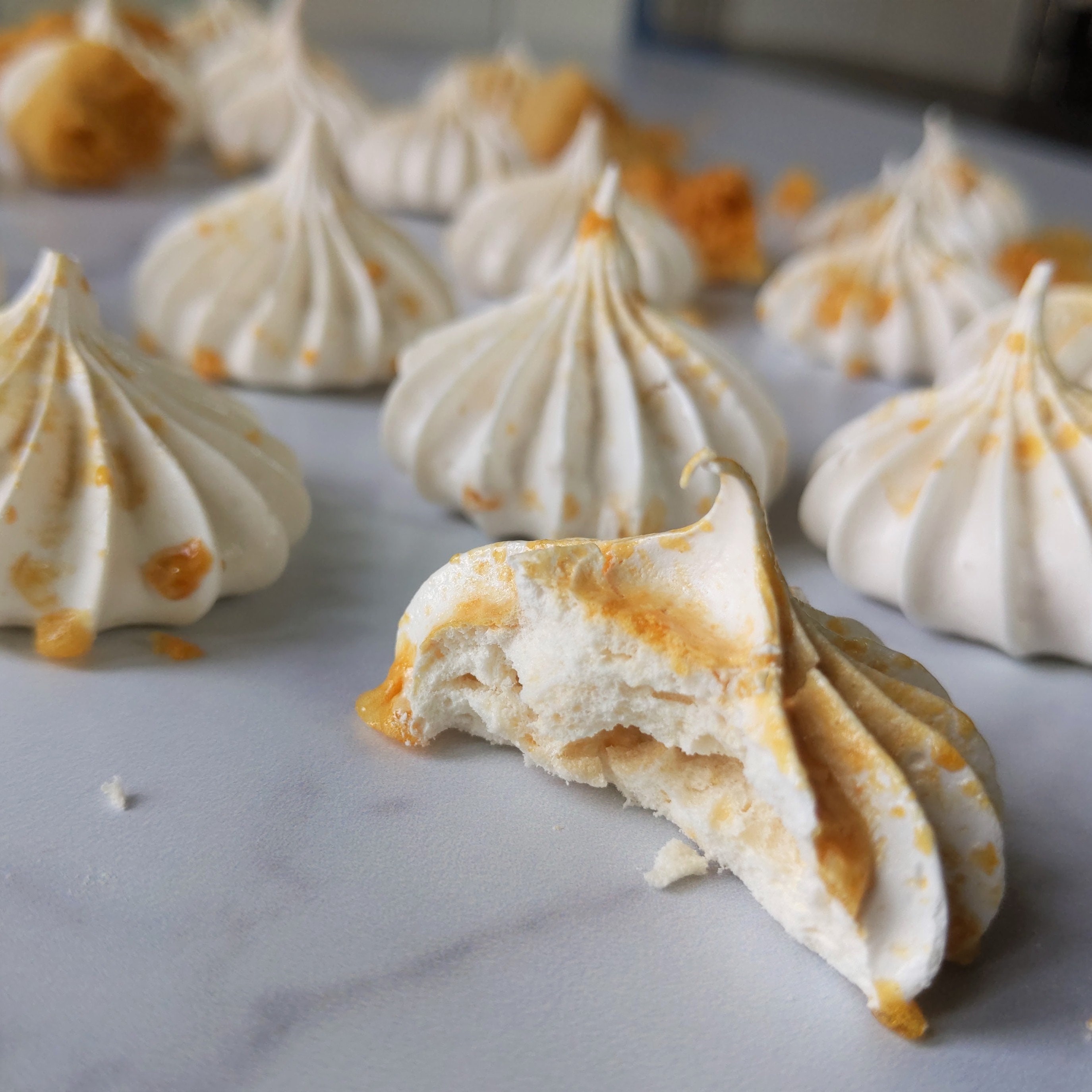Honey Toffee Meringue Cookies - One Dozen (12) Gluten Free - Etsy