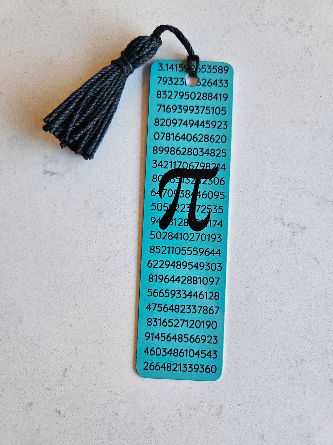Pi Metal Bookmark - Etsy