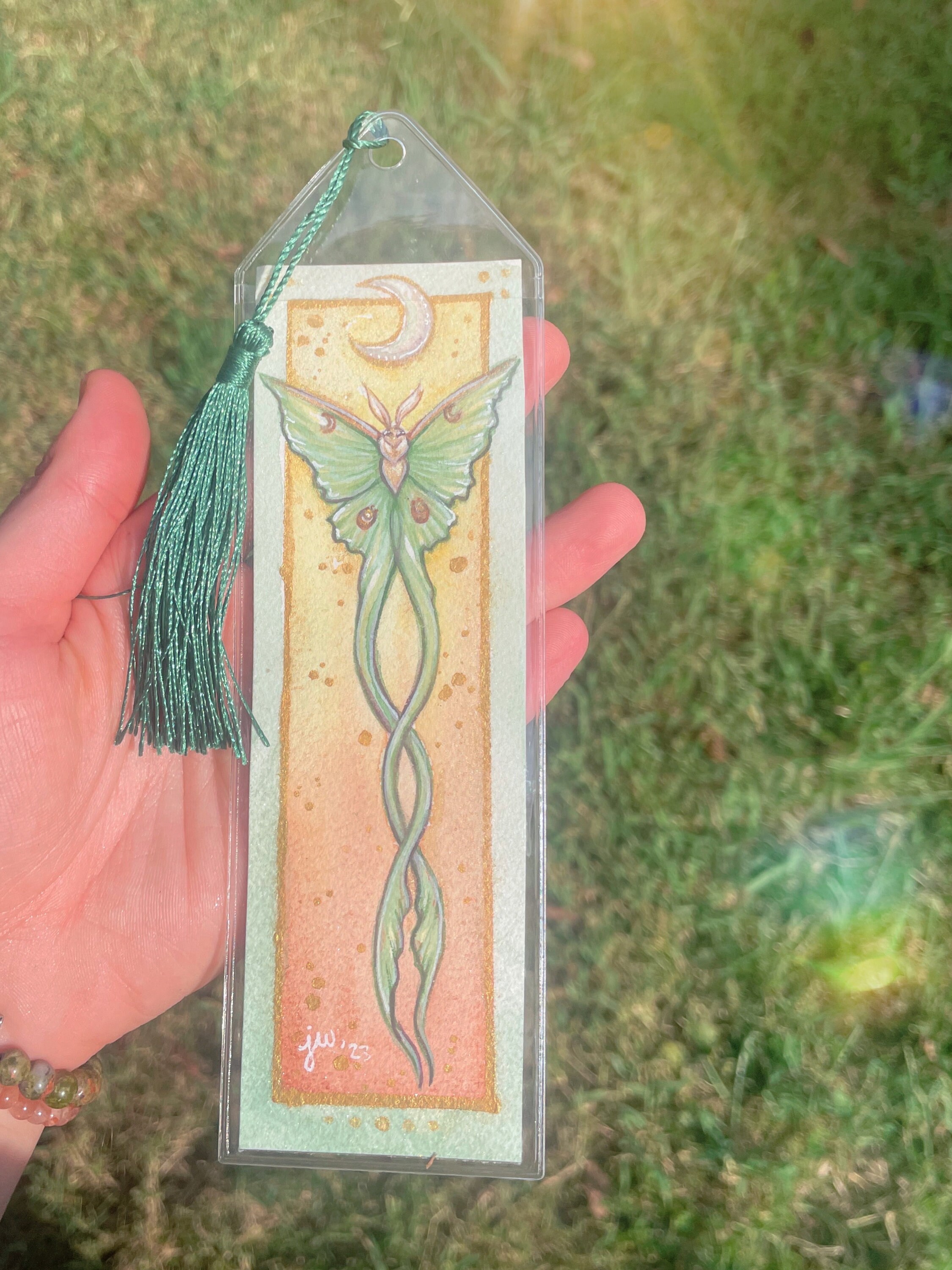 Fairy Bookmarks Hand-painted by Rising Goddess ART Fairy - Etsy