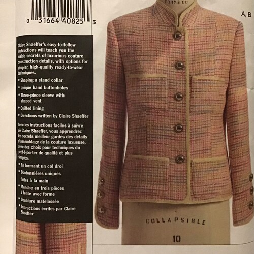 Uncut Vogue Sewing Pattern 8804 Clare Shaeffer's Custom - Etsy