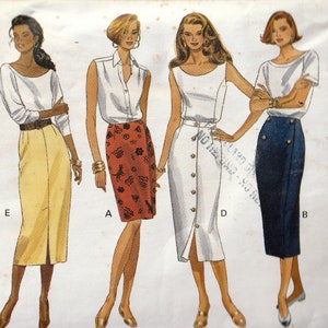 Butterick 6543 Sewing Pattern Women’s Loose-Fitting Jacket Skirt and ...