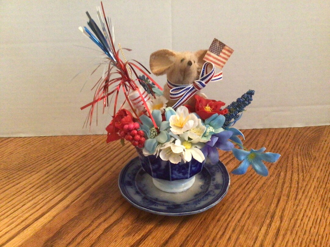 Patrick the Patriotic Mouse - Etsy