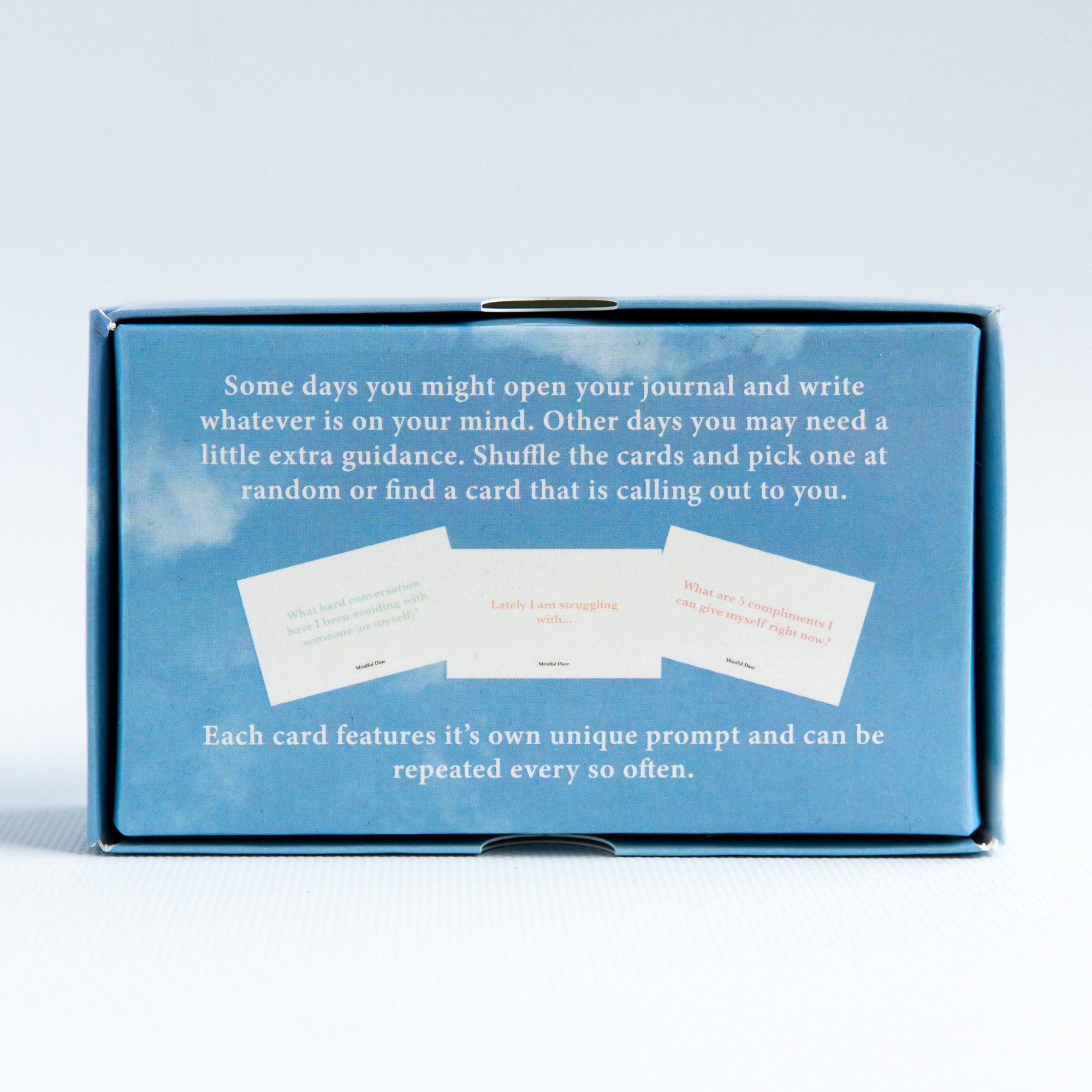 72 Card Deck Journal Prompt Cards physical Product - Etsy Australia