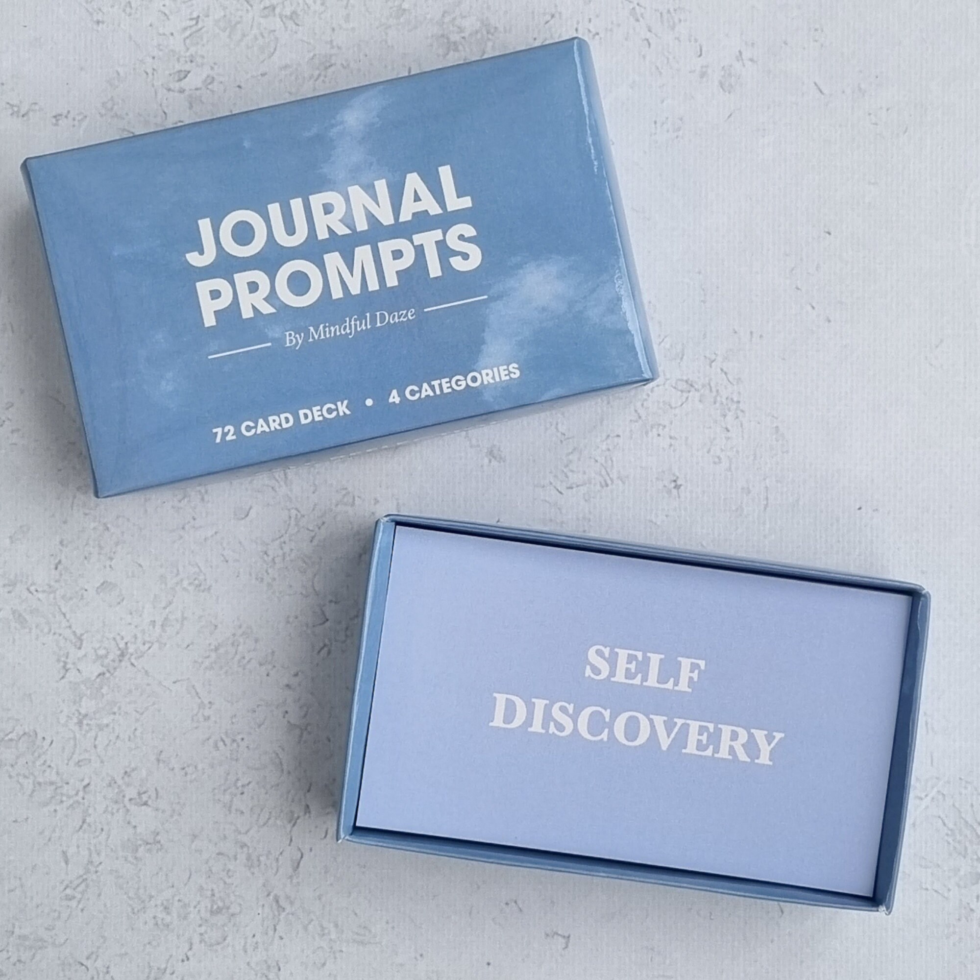 72 Card Deck Journal Prompt Cards - Etsy Australia