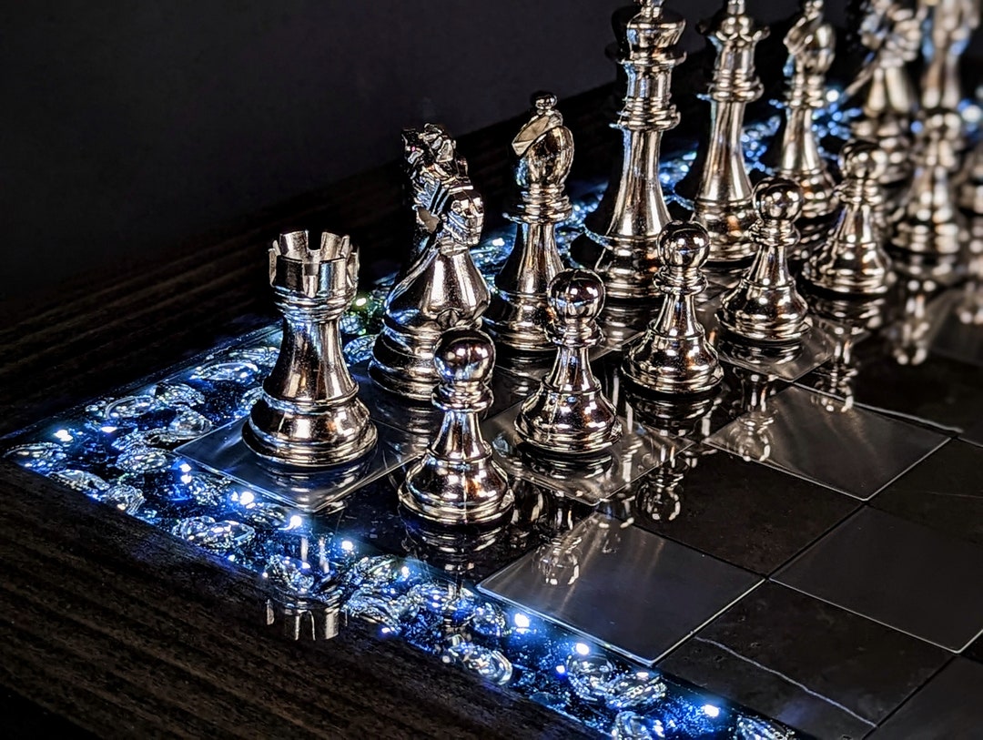 A the Knight Chess Table - Etsy