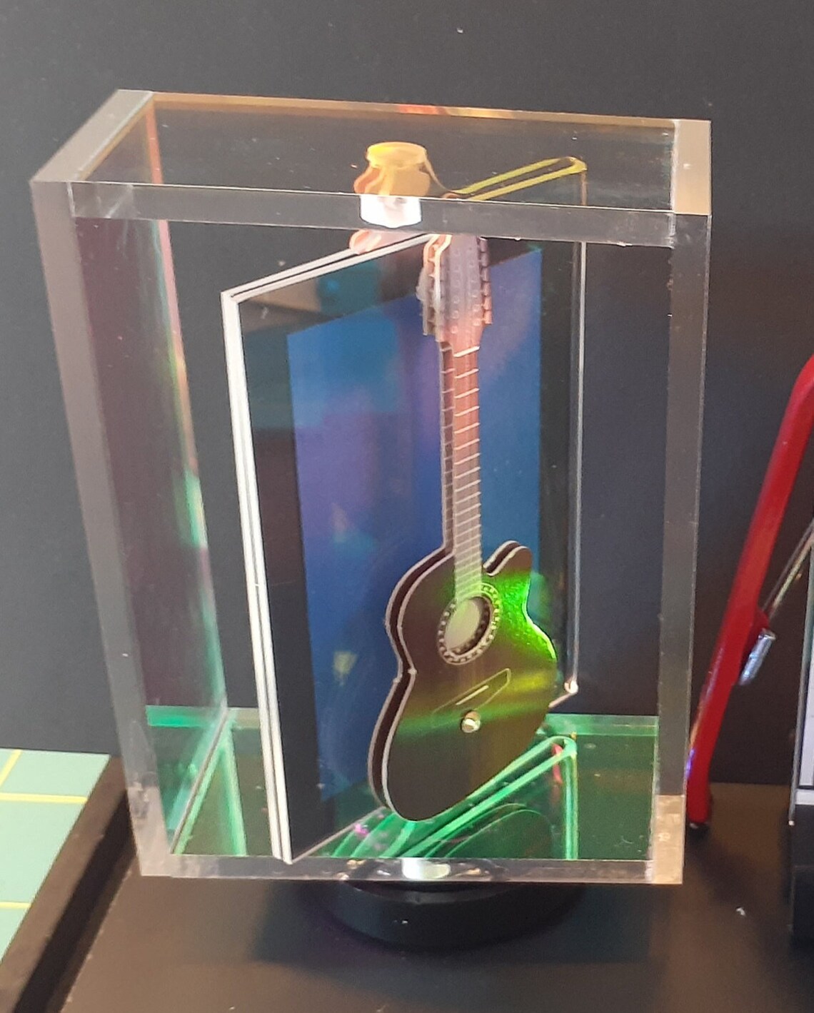 6 Sided Picture Frame With Mini Museum Exhibit Inside - Etsy UK