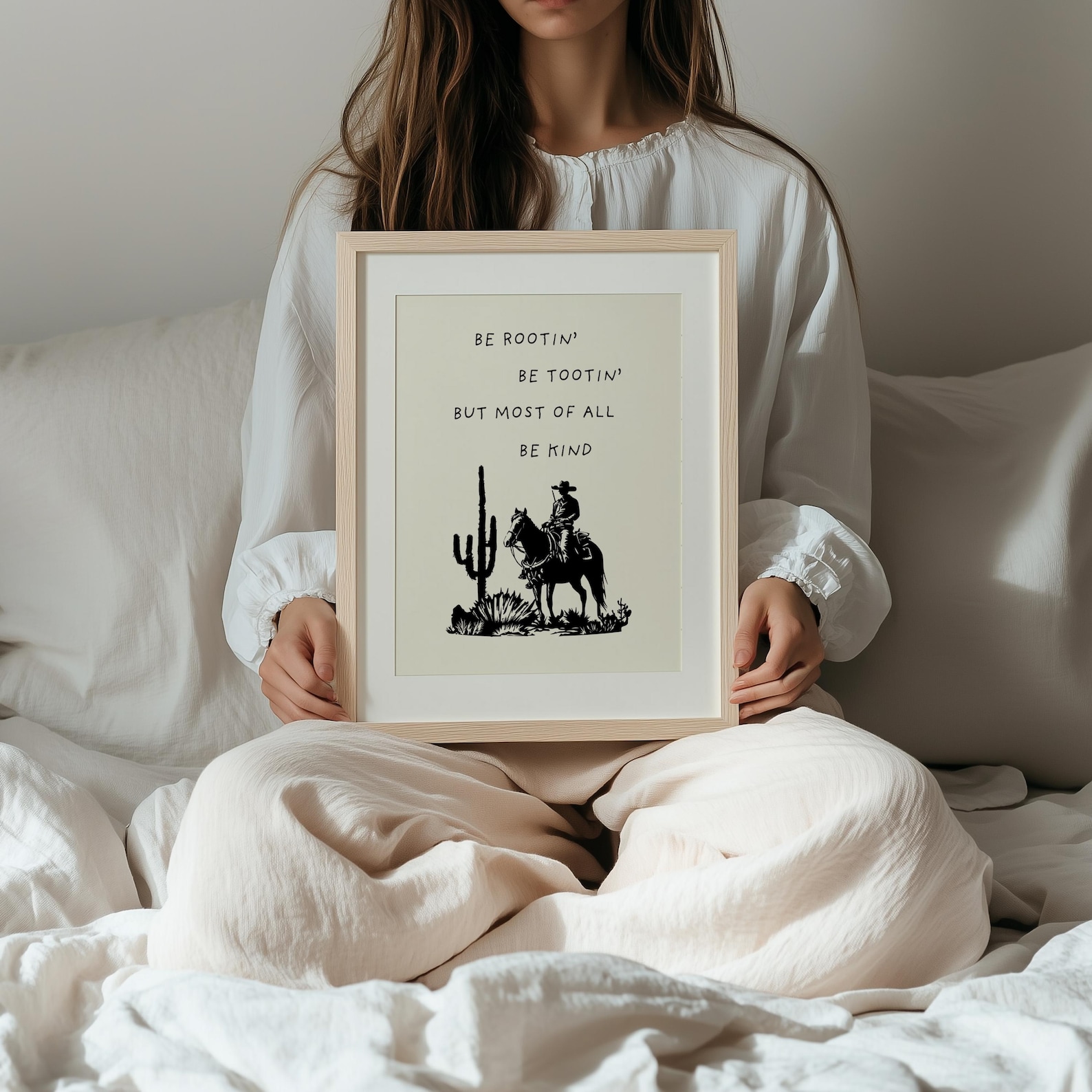 Cowboy Quote Art Print: Wild West Home Decor (digital Download) - Etsy