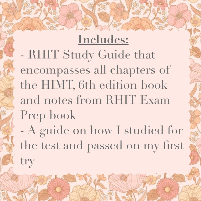 DIGITAL* RHIT Study Guide and Prep, Health Information Management Tech ...