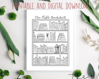 Books of the Bible Printable - Etsy