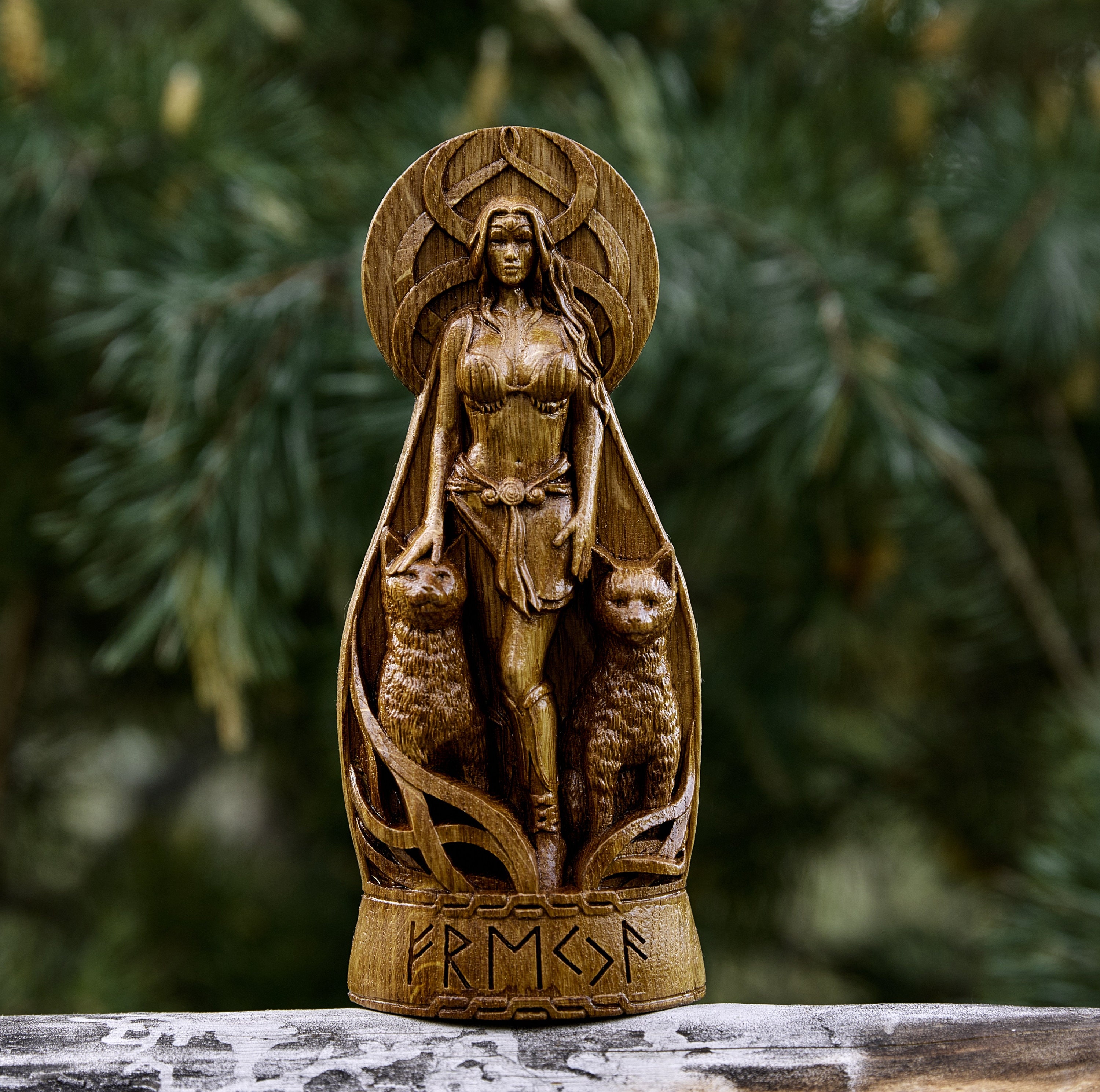 Large Freya Norse Goddess Of Love Beauty And Fertility Statue 105 Br