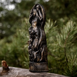 Hell Goddes Viking Goddess Pagan Goddes Altar Sculpture - Etsy