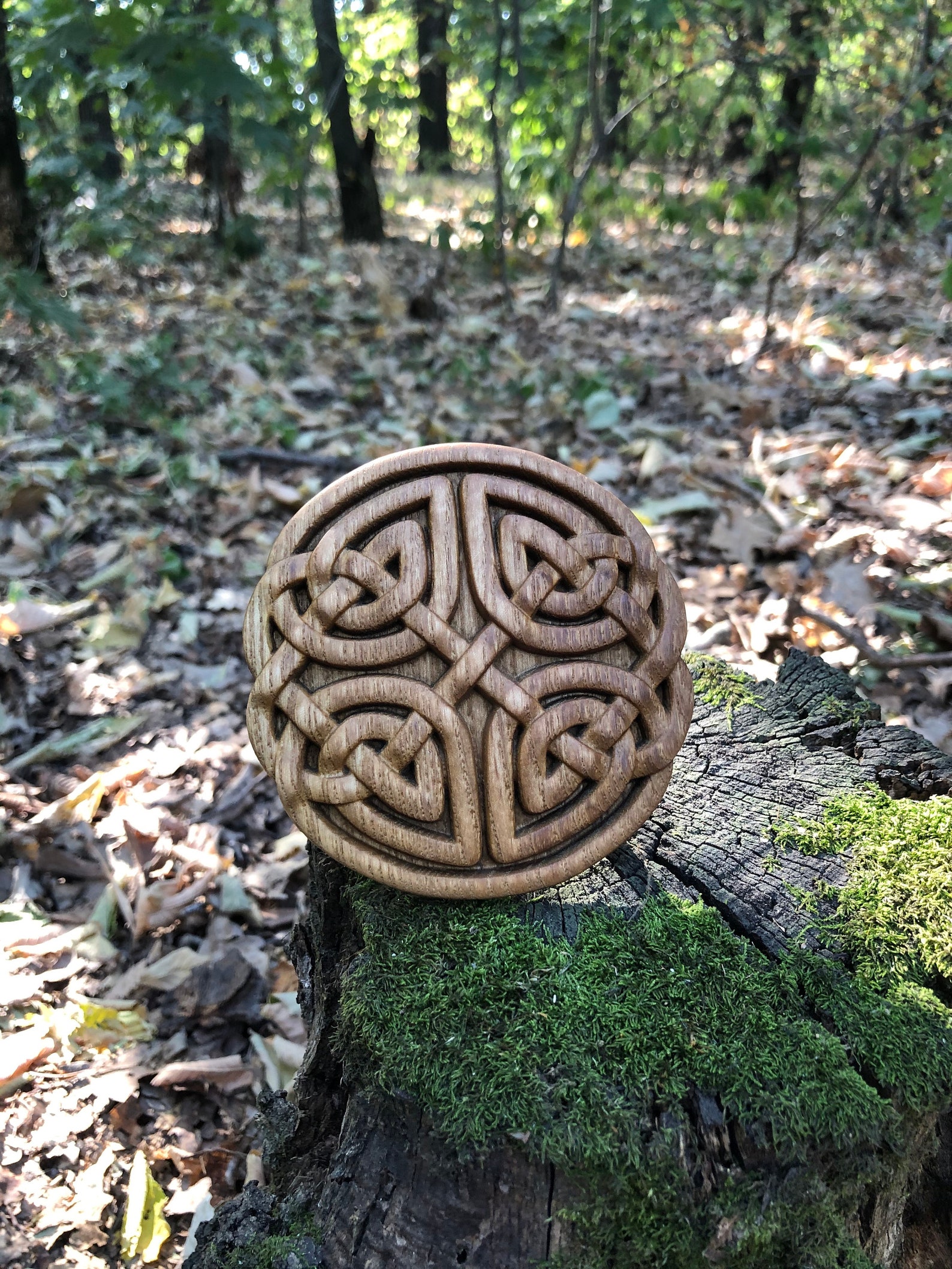 Wooden Celtic Knot Wood Carved Knot Natural Wood Celtic - Etsy Norway