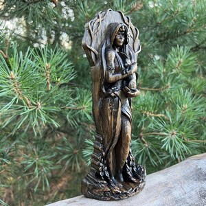 Ostara Statue, Goddess of Spring, Eostre Figurine, Germanic Goddess of ...