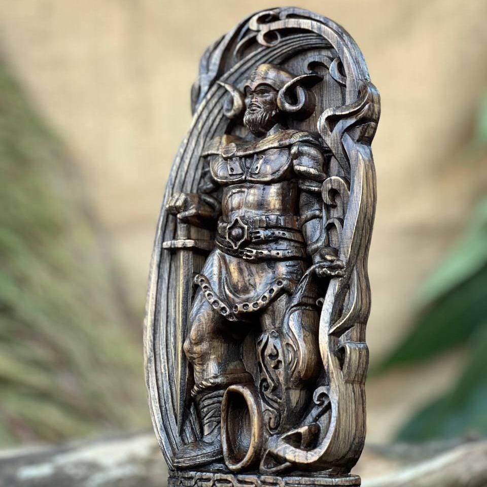 Heimdall – Guardian of Bifrost Norse Mythology, Pagan Altar, Asgard - Etsy