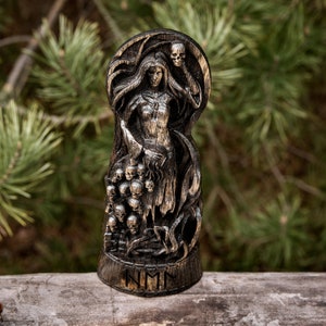 Hell Goddes Viking Goddess Pagan Goddes Altar Sculpture - Etsy